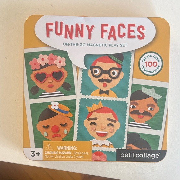 Toys | Funny Faces Magnetic Play Set Multicolor | Poshmark